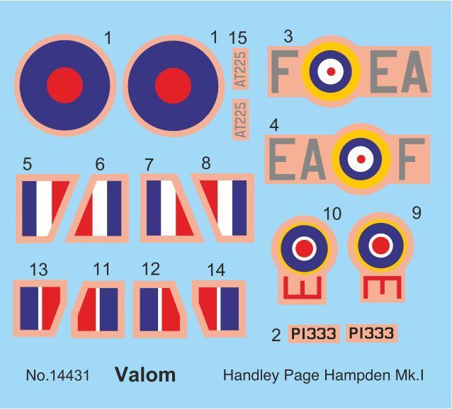 eshop - Valom - Valom 1:144 - Handley Page Hampden B.Mk.I